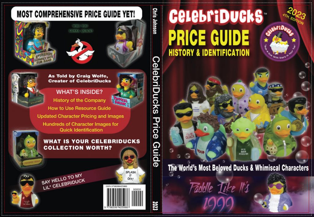 CelebriDucks Rubber Ducks Price Guide Author | Website Design San Diego